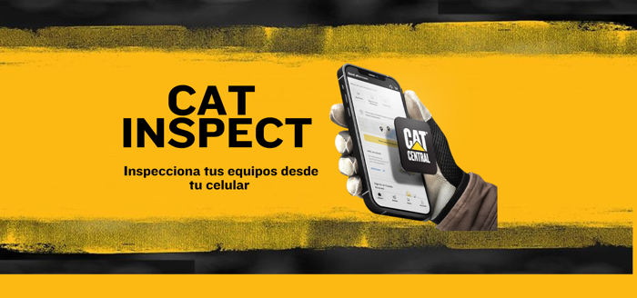 Cat® Inspect: Inspecciona tus equipos desde tu celular